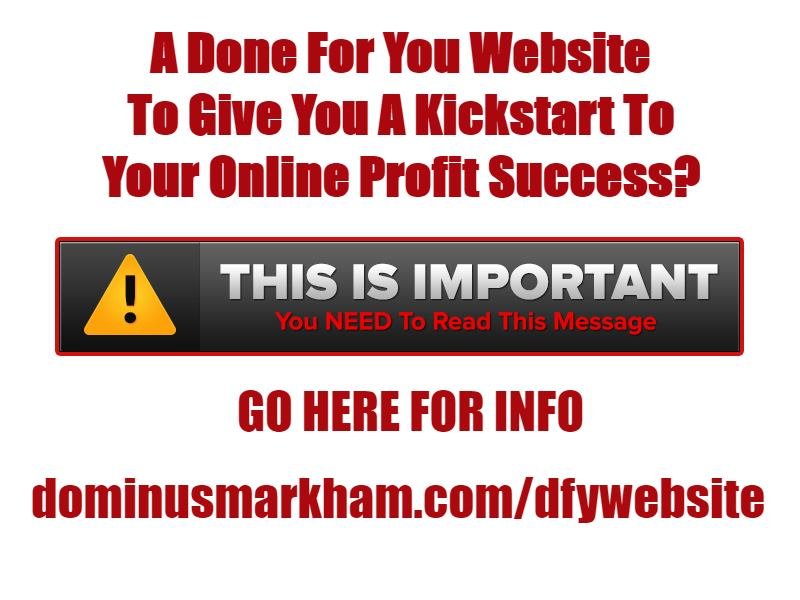 DFY Website Service - Dominus Owen Markham